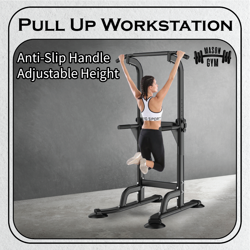 MasonGym™ Pull up bar multifunctional Gym workout station equipment ...