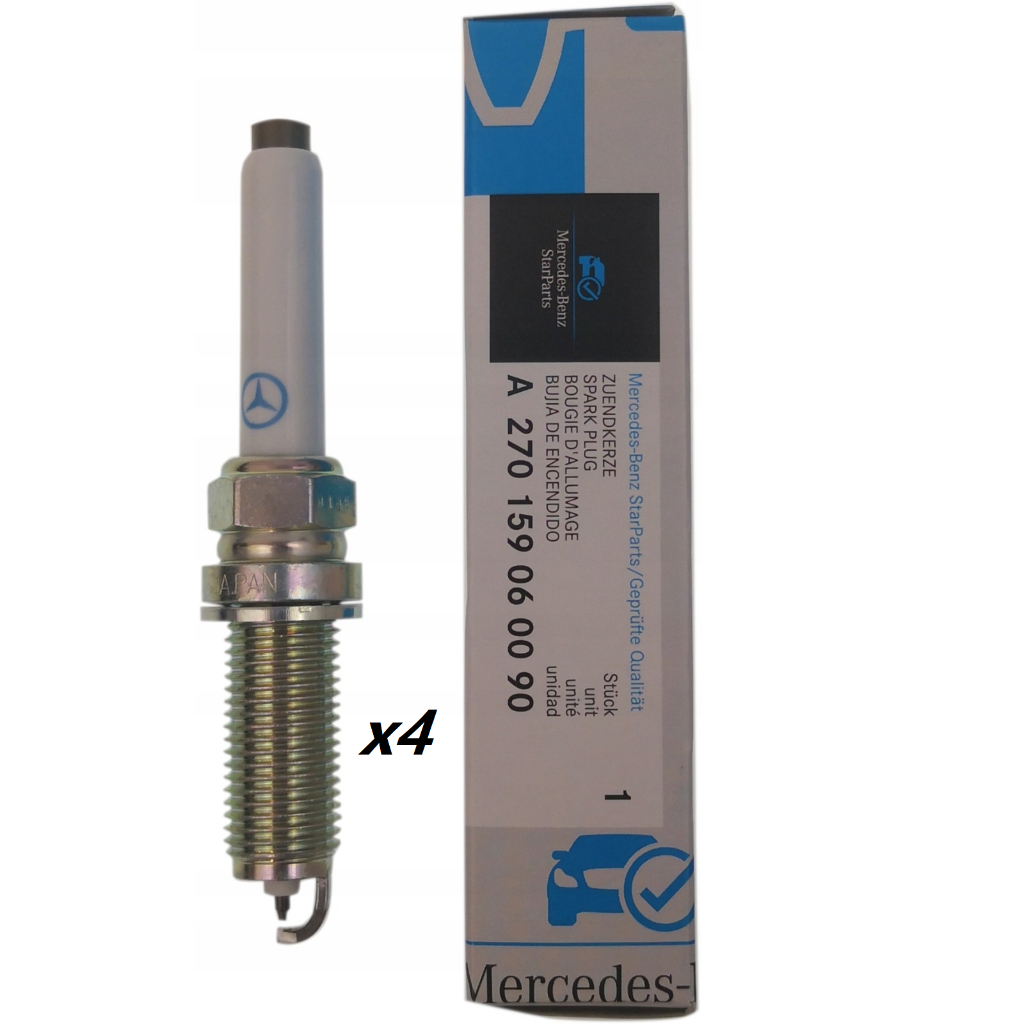 Mercedes Benz Original Engine NGK JAPAN Spark Plug Set W176 W246 W117 ...