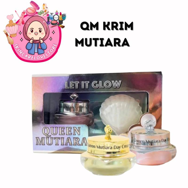 QM Queen Mutira Krim Mutiara Viral tiktok Cream Mutiara | Shopee Malaysia