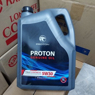 [PROTON] PETRONAS 5W30 4L/5L FULLY SYNTHETIC ENGINE OIL MINYAK HITAM ...