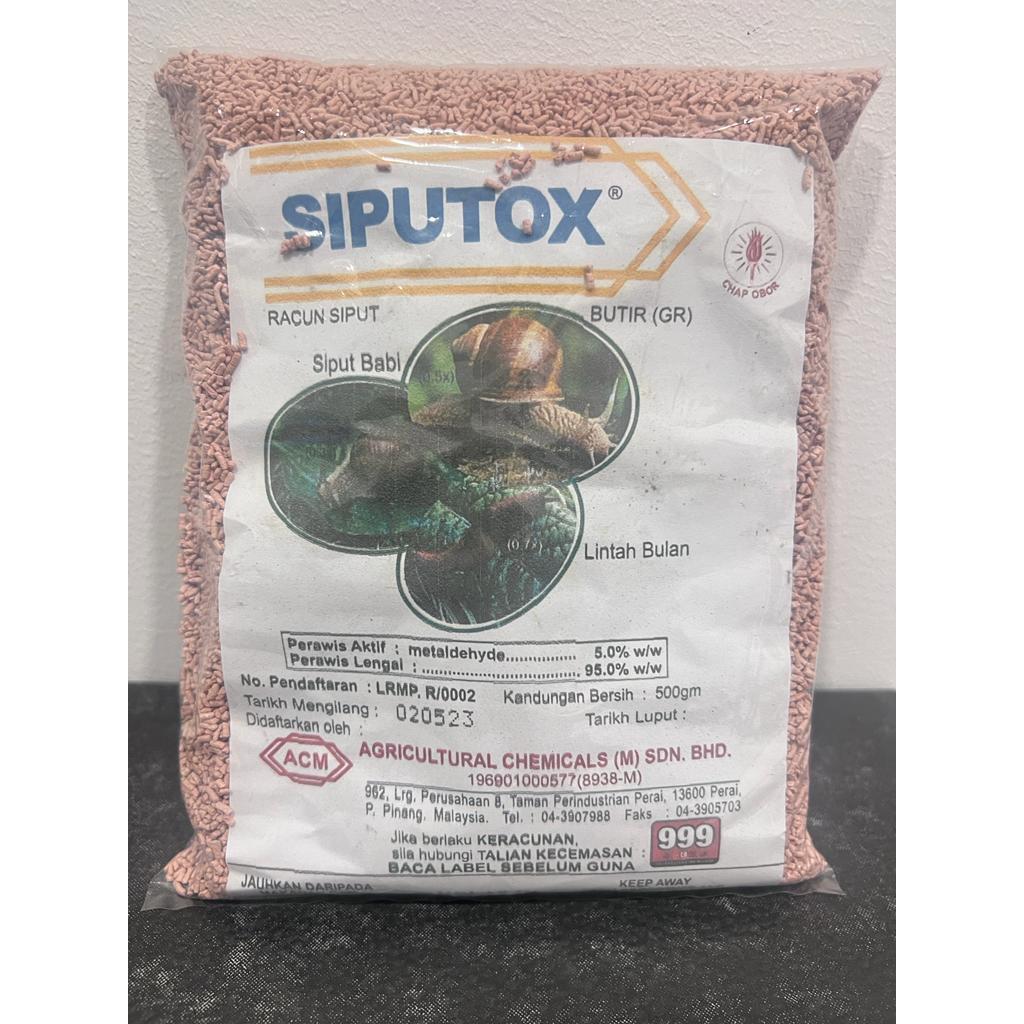 SIPUTOX 500 GRAM (RACUN SIPUT/蜗牛药/MOLLUSCICIDES) mengawal siput 蜗牛药 ...