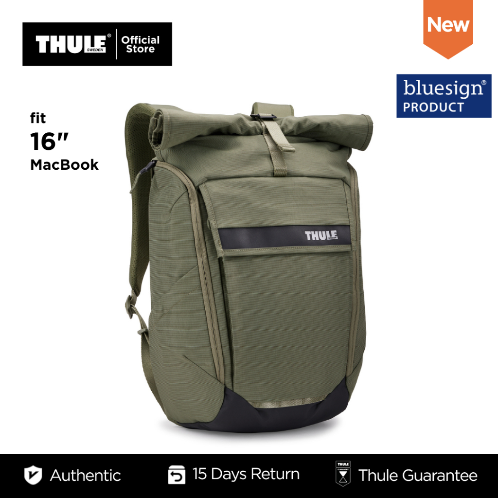 Thule Paramount Backpack - Soft Green (24L) | Shopee Malaysia