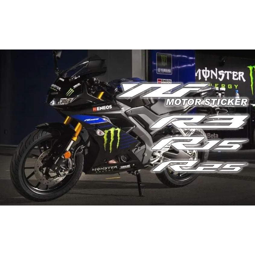 YZF R3/R15/R25 Motor Sticker Gred A | Shopee Malaysia