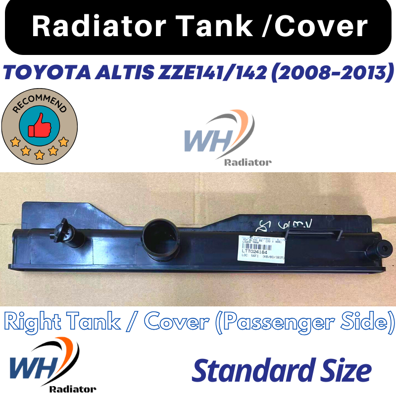 TOYOTA ALTIS 1.6/1.8/2.0 ZZE141/142 TOP QUALITY Radiator Right Tank ...