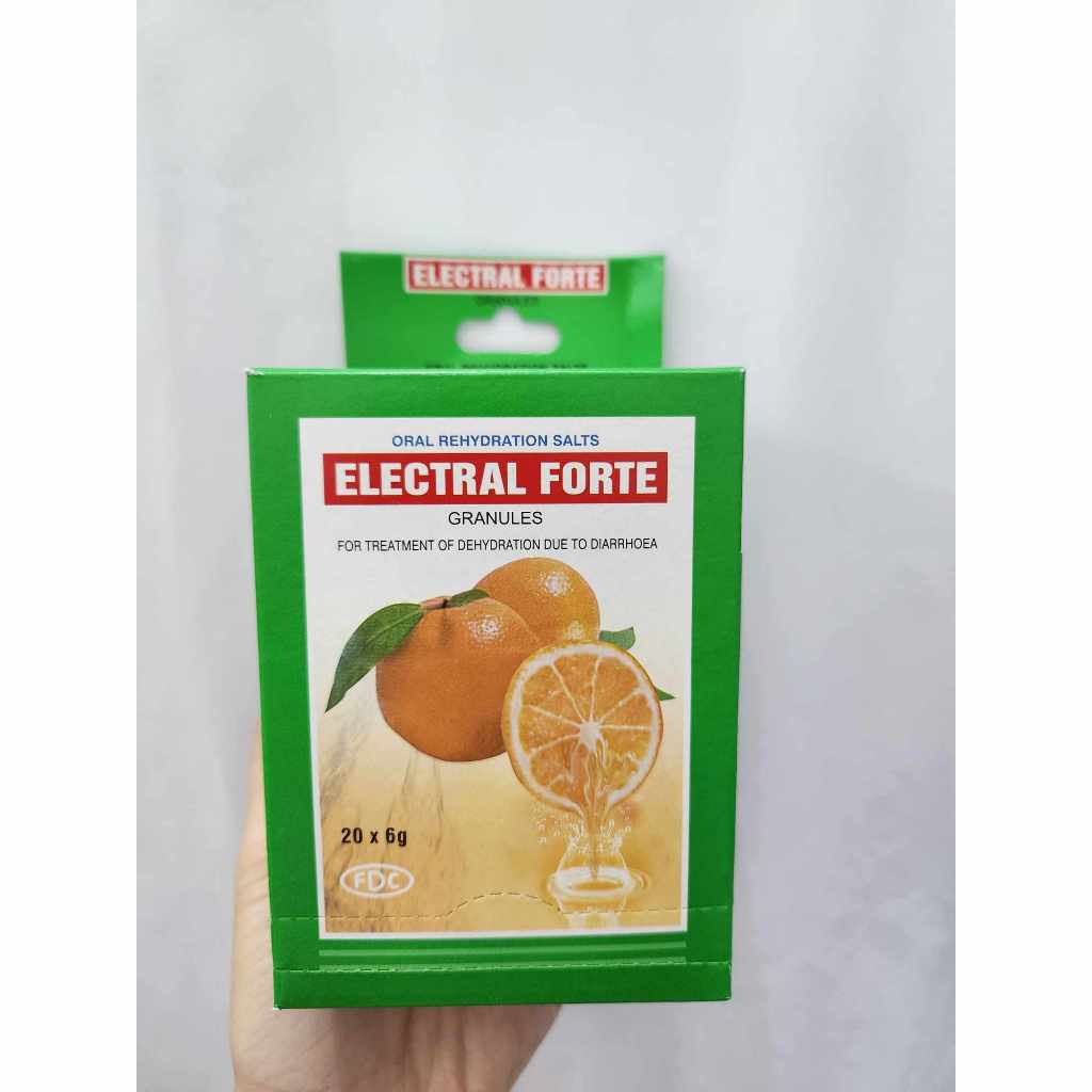 ELECTRAL FORTE GRANULES ORANGE (ORS) 20'sx6g | Shopee Malaysia