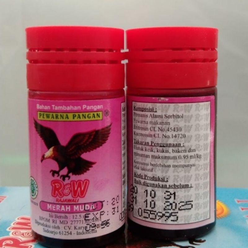 pewarna makanan Rajawali 15mL - sumbo rajawali water base food ...