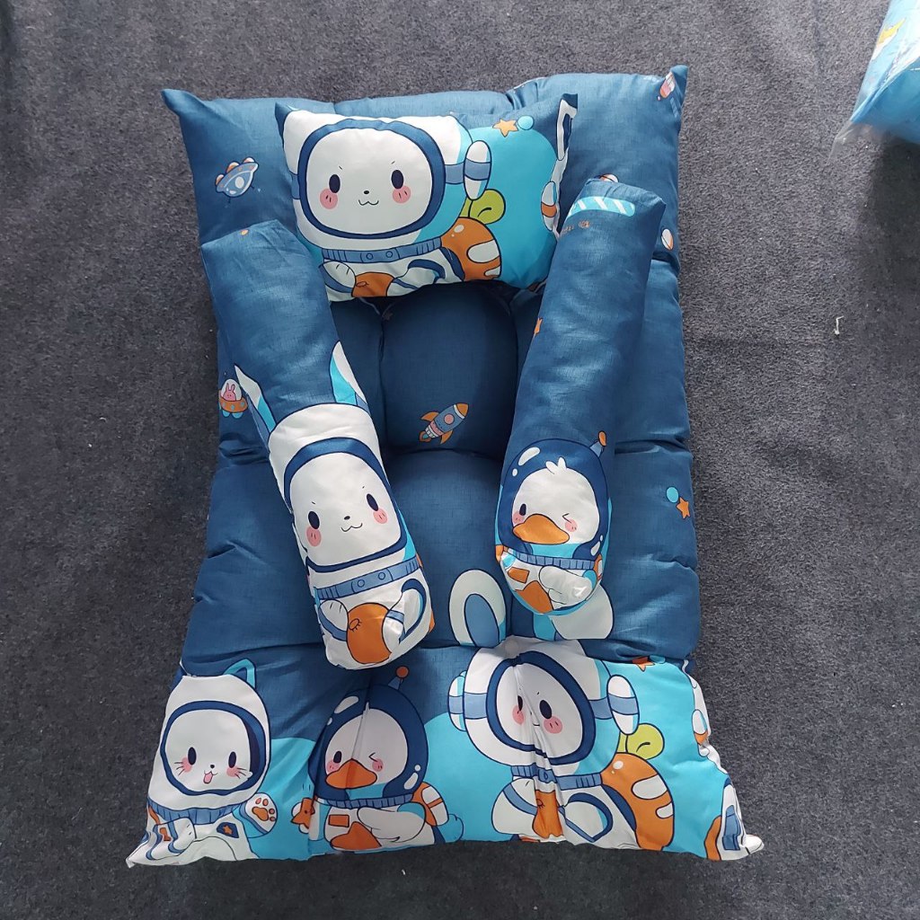 Tilam Baby Set 3in1 | Baby Mattress Bedding Cute Cartoon Tilam Murah ...