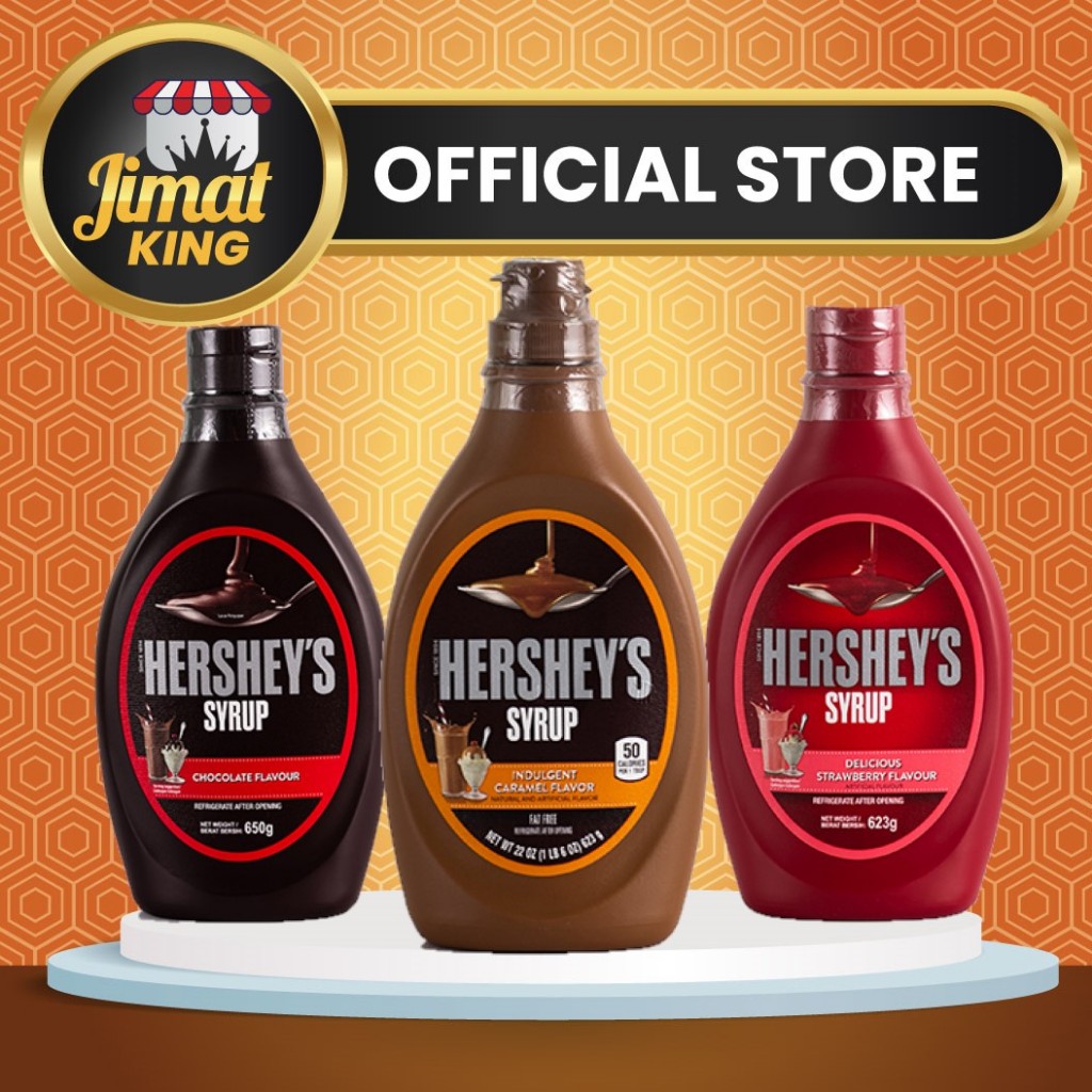 🌙RAMADAN SALE🌙 Hershey's Syrup Caramel, Chocolate, Strawberry 623g ...