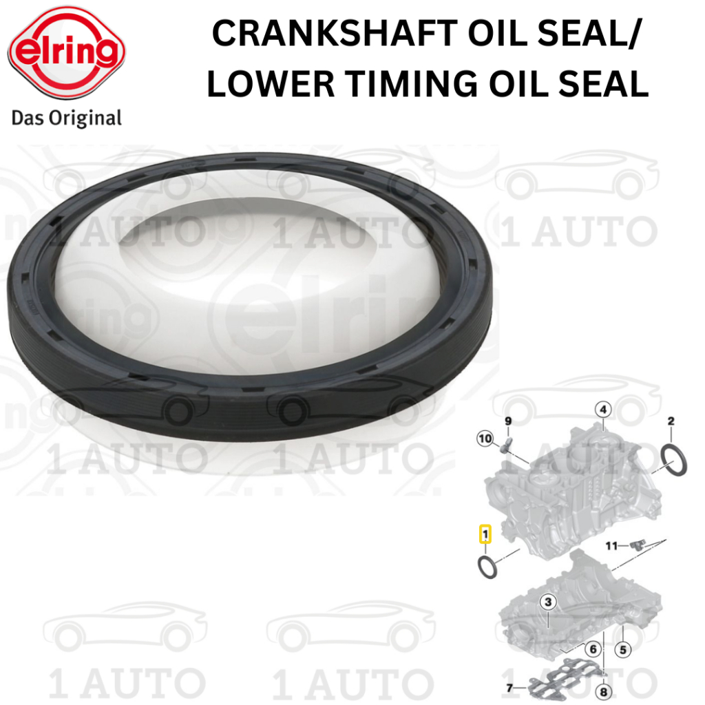 ELRING GERMANY CRANKSHAFT OIL SEAL LOWER TIMING OIL SEAL BMW F20 F30 ...