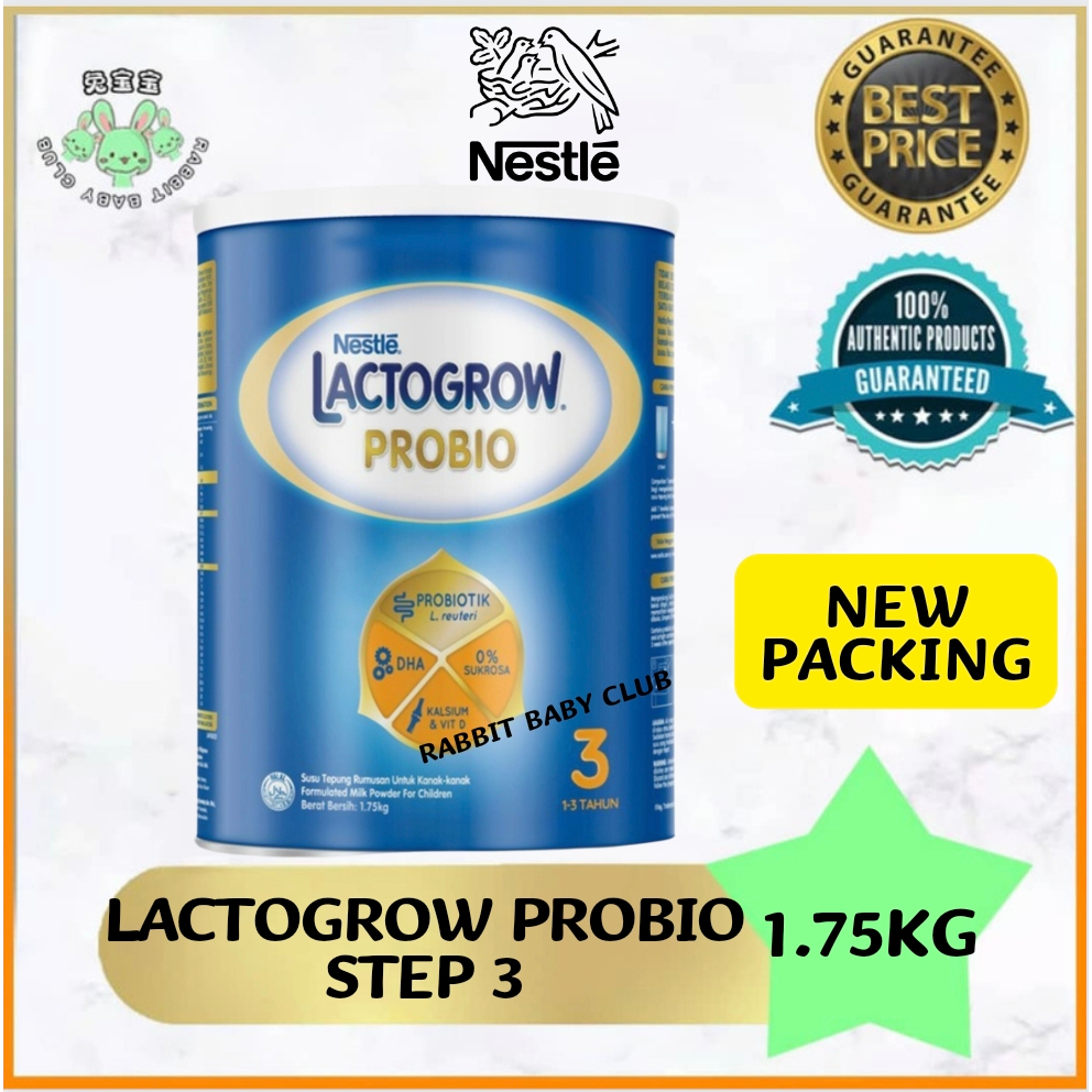 Nestle Lactogrow Step 3 1.75kg (Newest Stock) | Shopee Malaysia