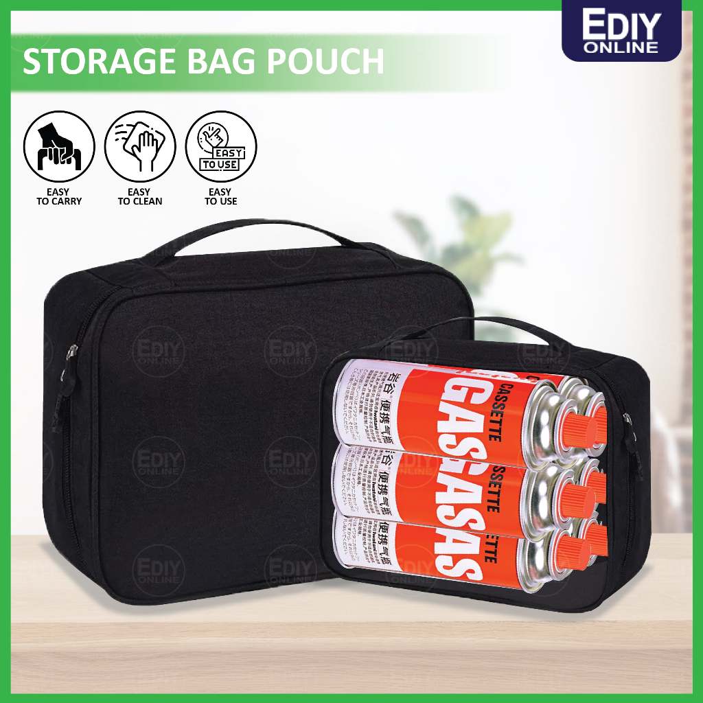 STORAGE BAG FOR BUTANGE GAS CAMPING PICNIC BEG POUCH CASSETTE STOVE ...