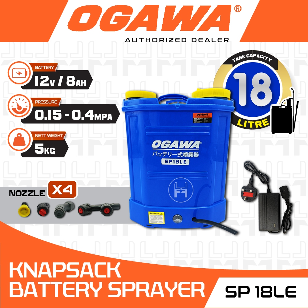 [100%ORIGINAL] OGAWA SP18LE BATTERY SPRAYER/SP18LE PAM RACUN BATERI ...