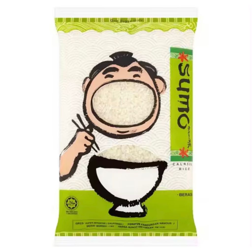 Sumo Calrose Rice 1kg (Factory Pack) | Shopee Malaysia
