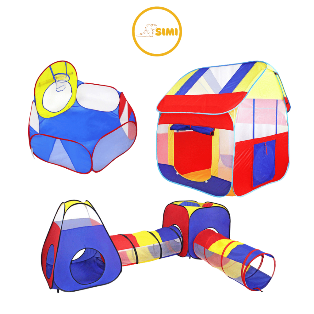 SIMI Children Pop-up Play Tent Playhouse Tunnel Ball Pits Pool ...