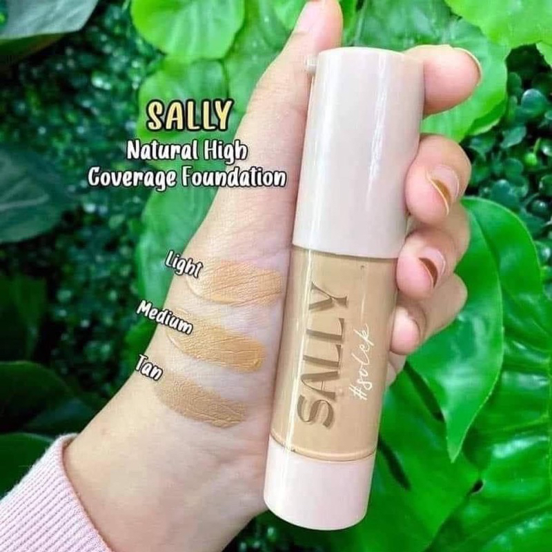 FOUNDATION SALLY WHOO INFLUENCER ORIGINAL | Shopee Malaysia