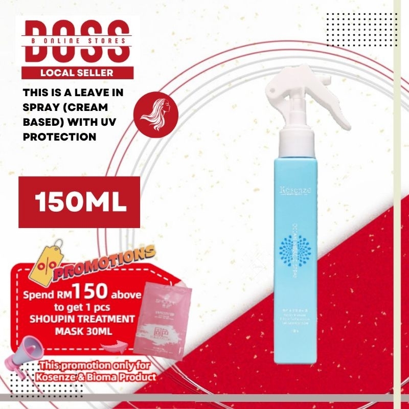 KOSENZE Ocean Miracle Spray 150ml | Leave-in Treatment | Shopee Malaysia