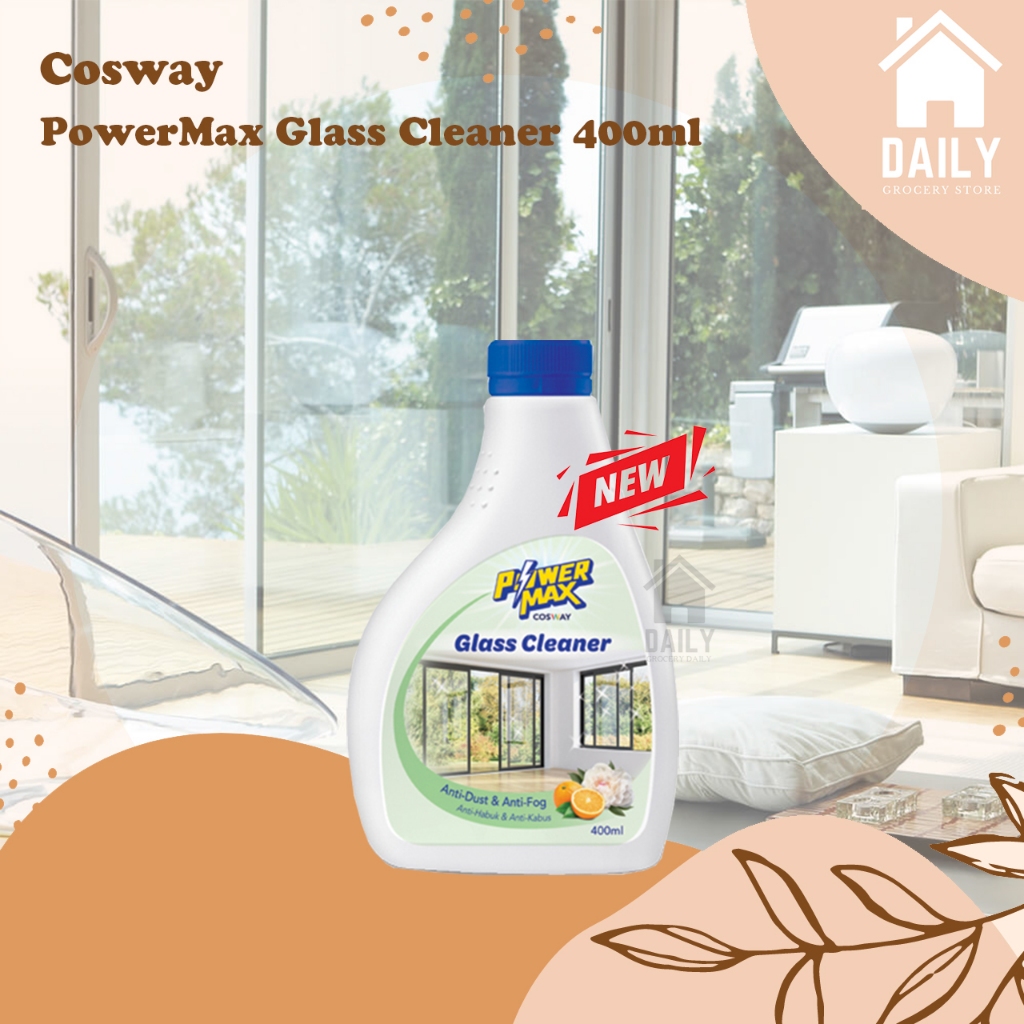 Cosway PowerMax Glass Cleaner 400ml _NEW (08174) | Shopee Malaysia