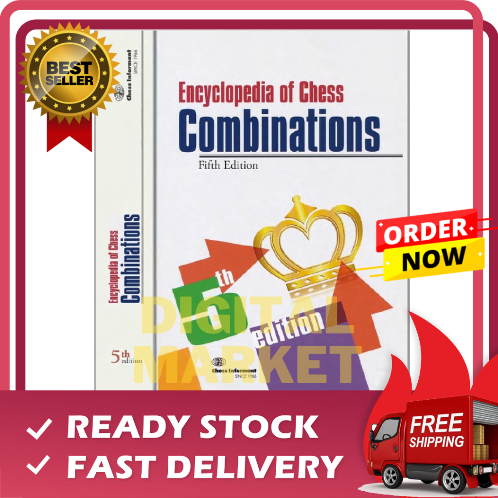 BEST SELLER ! CHESS BOOK Encyclopedia of Chess Combinations (5th Ed ...