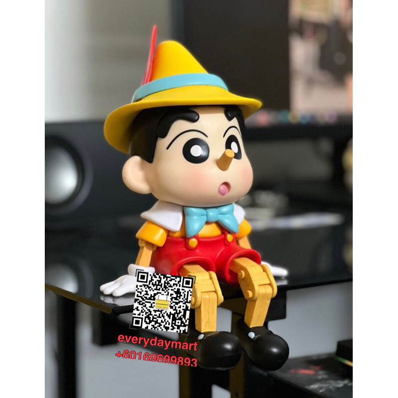 CRAYON🔥SHIN CHAN PUPPET 18cm MOVEABLE JOINT🔥ACTION FIGURE TOYS STATUES💥 ...