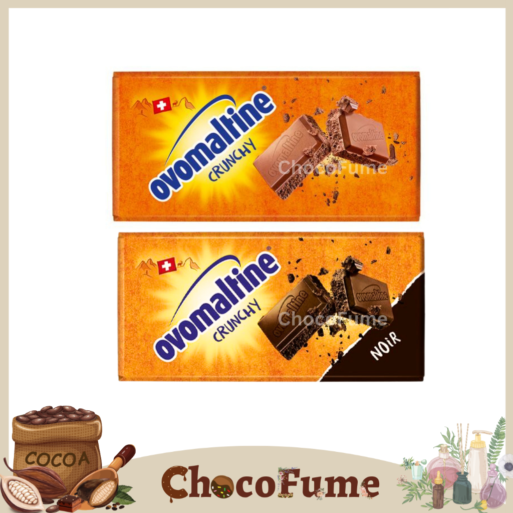 Ovomaltine Chocolate Crunchy Bar Milk/ Dark 100g ~ 200g | Shopee Malaysia