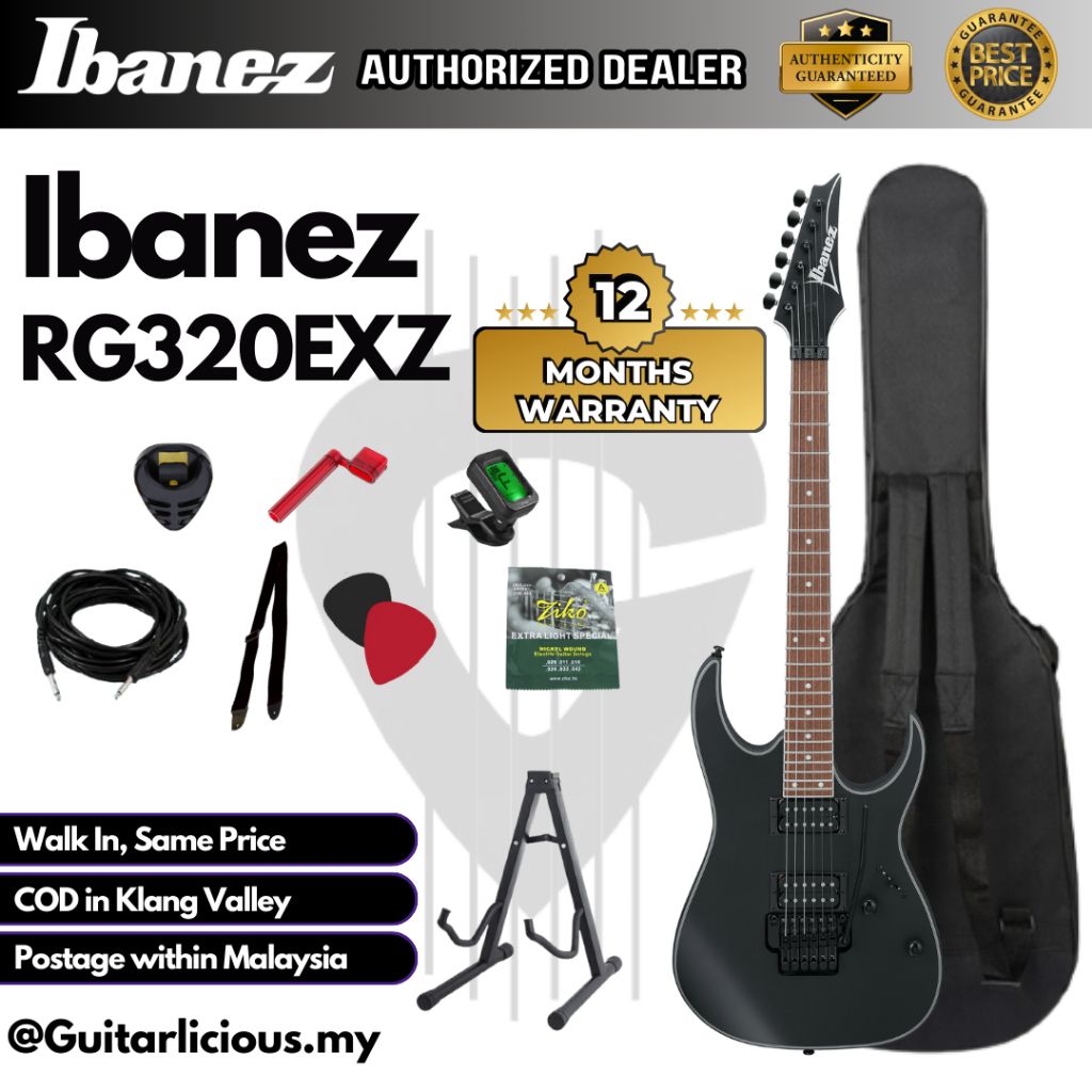 FREE Shipping - Ibanez RG320EXZ Humbucker (HH) Floyd Rose Electric ...