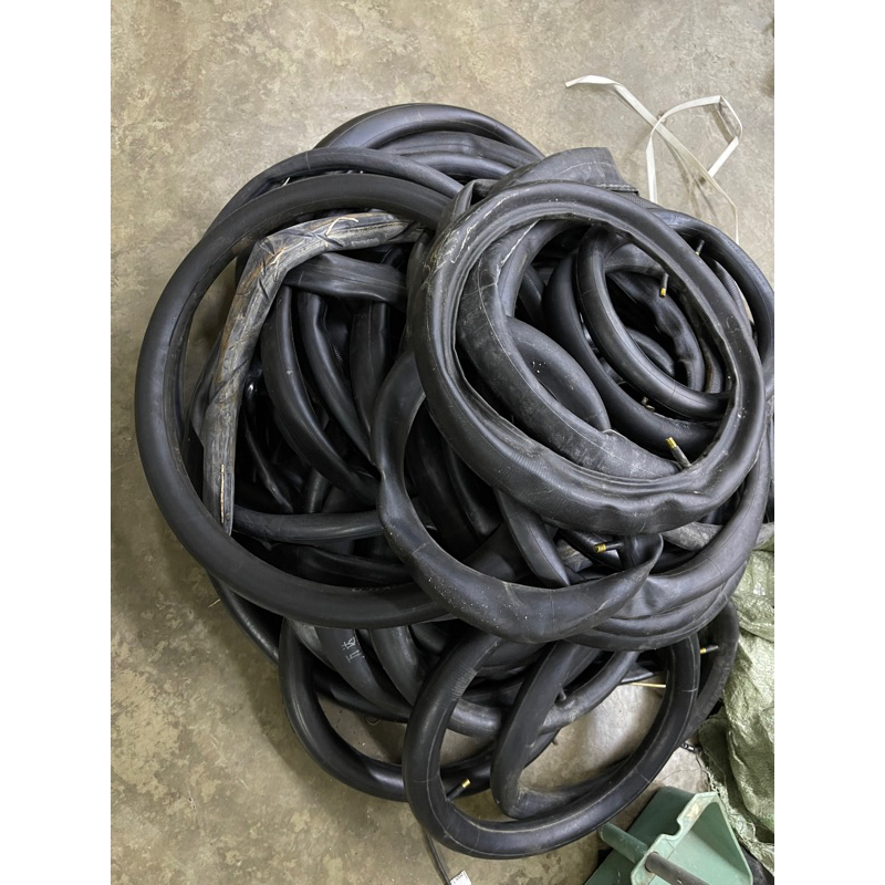 （10free1） tube basikal second untuk bakar sampah dan ikat barang tube ...