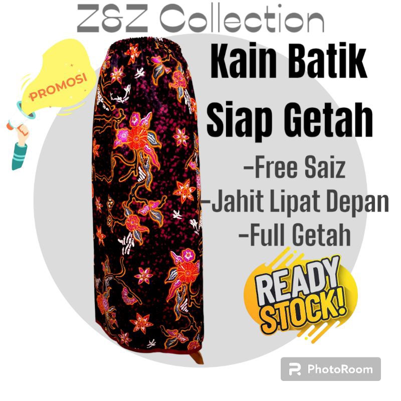 Kain Batik Siap jahit lipat depan atau selisih harga borong | Shopee Malaysia