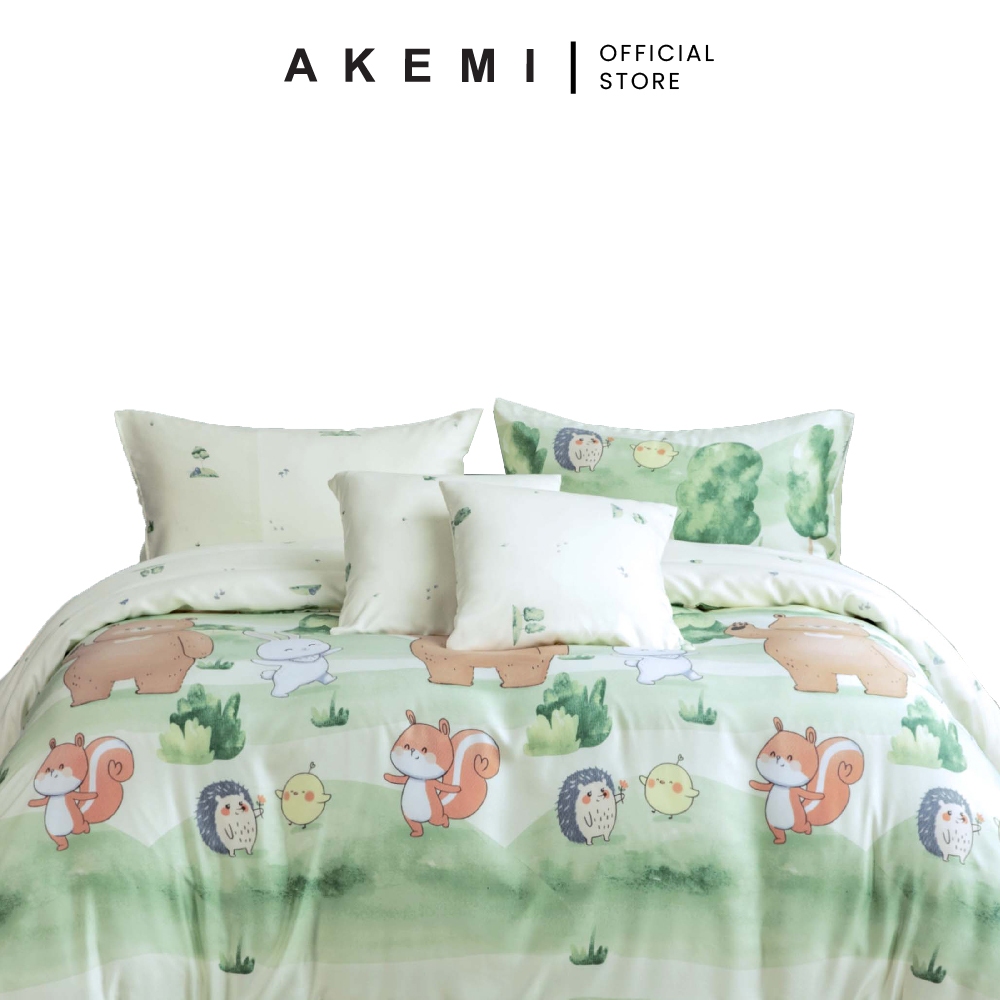 AKEMI Kids Cotton Select HeiQ Allergen Cheeky Cheeks Fitted Sheet Set ...