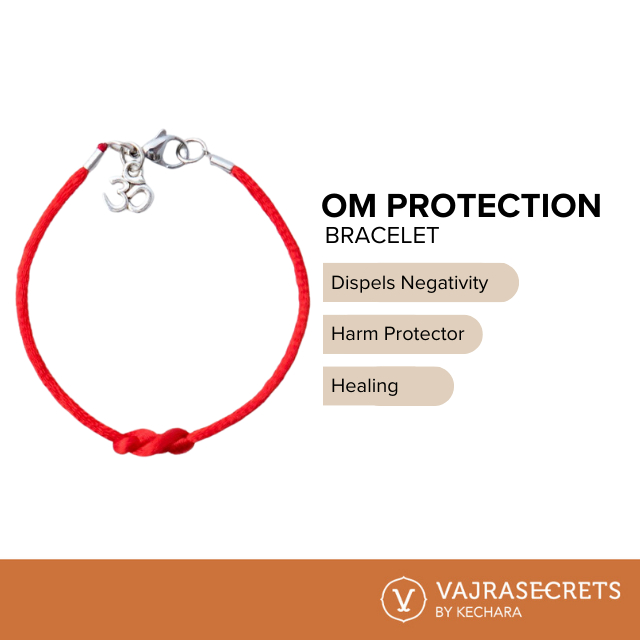 OM Protection String Bracelet (Extra Small/Small/Medium/Large) | Shopee ...