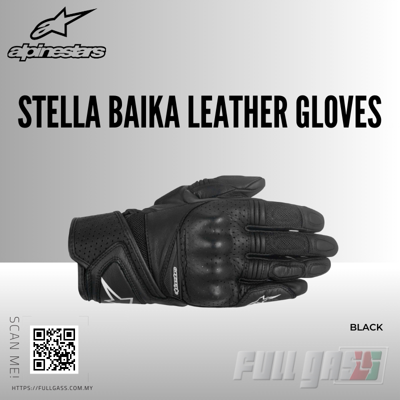 ALPINESTARS GLOVES STELLA BAIKA LEATHER 100% ORIGINAL | Shopee Malaysia