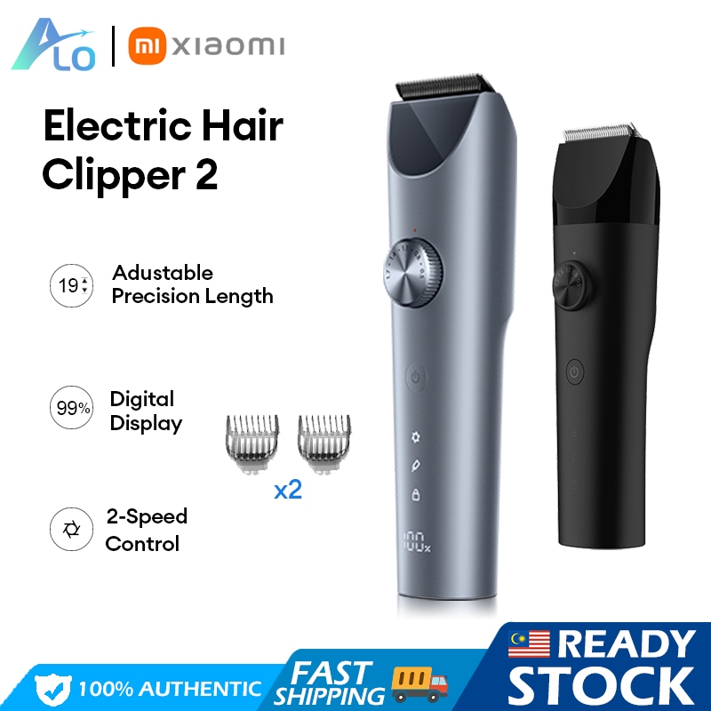 Xiaomi Hair Clipper 2 Man Hair Trimmer Titanium Alloy Blade Electric ...
