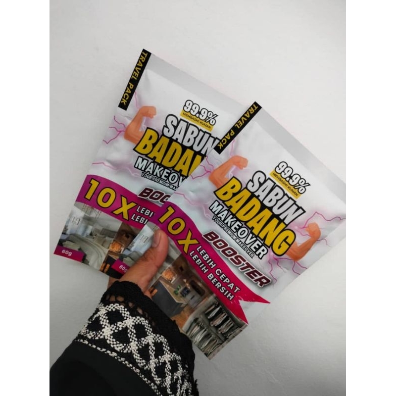 travel pack sabun badang makeover @pack percubaan makeover | Shopee ...
