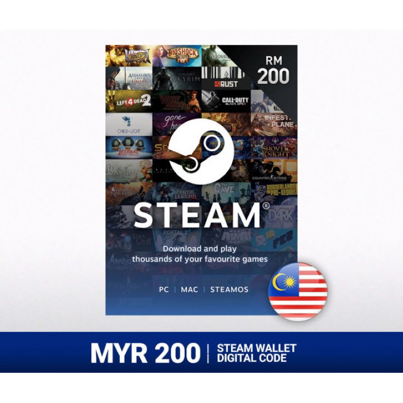 Steam Wallet MY steam wallet my Steam Code Steam Wallet Malaysia RM5 ...
