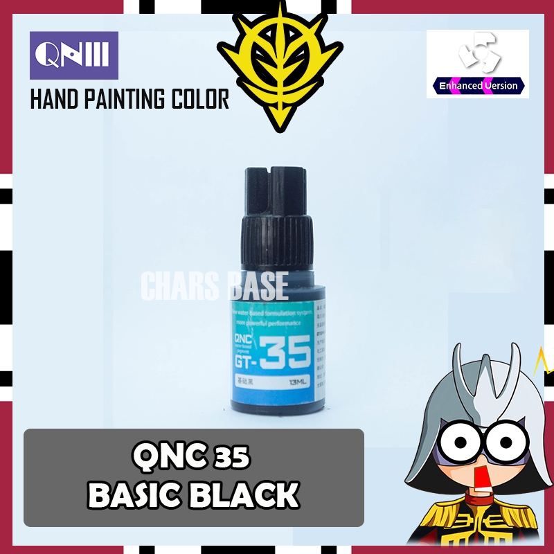 QNC HANDPAINT COLOR HOBBY COLOR QNC35 BASIC BLACK | Shopee Malaysia