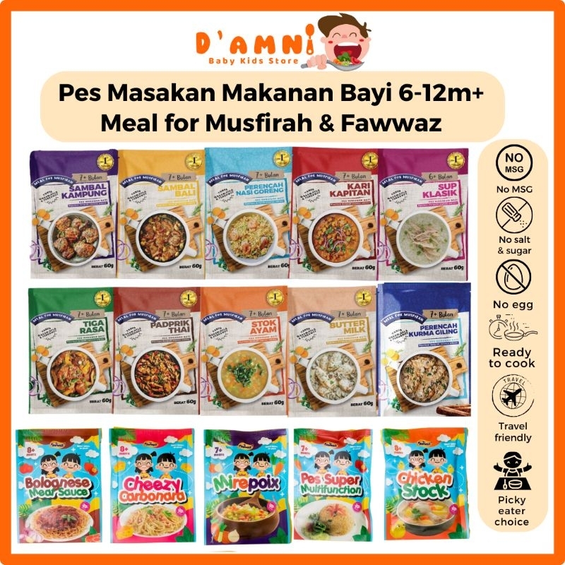 Meal for Musfirah / Fawwaz Kids Baby Food Ready to Eat & Pes Masakan ...