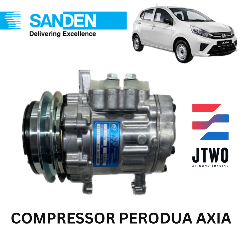 📢 BARU 📢 COMPRESSOR PERODUA AXIA SANDEN SYSTEM OEM NEW | Shopee Malaysia