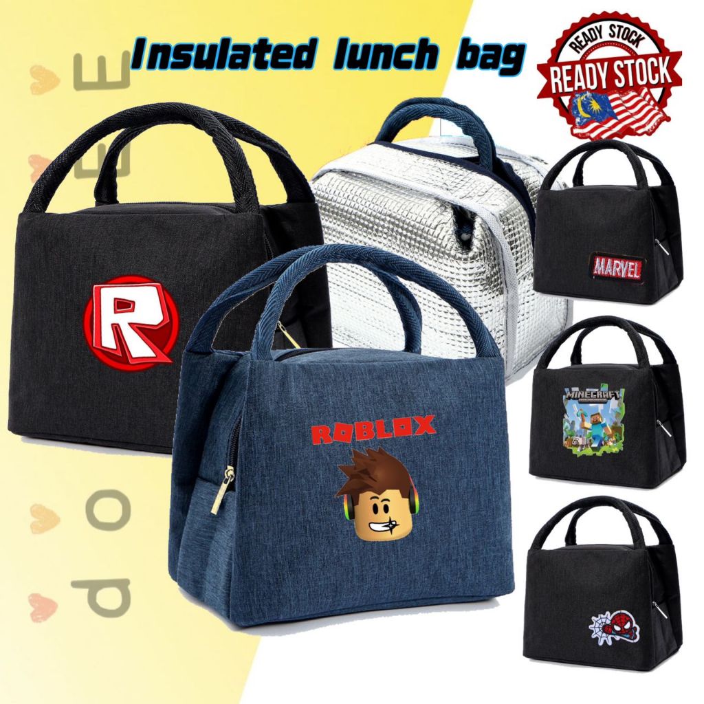 ROBLOX insulated lunch bag / beg bekal bento sekolah / kids gift ...
