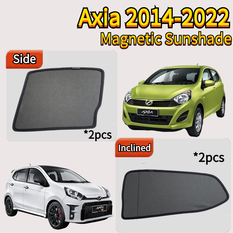 Magnetic Sunshade Myvi 2018 Axia Bezza Car Cover Sun Shade Net Window ...