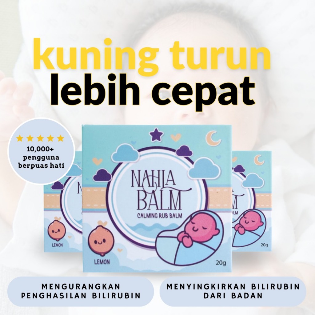 Nahla Balm, Nahla Balm Kuning, (balm bayi kuning/ baby jaundice ...