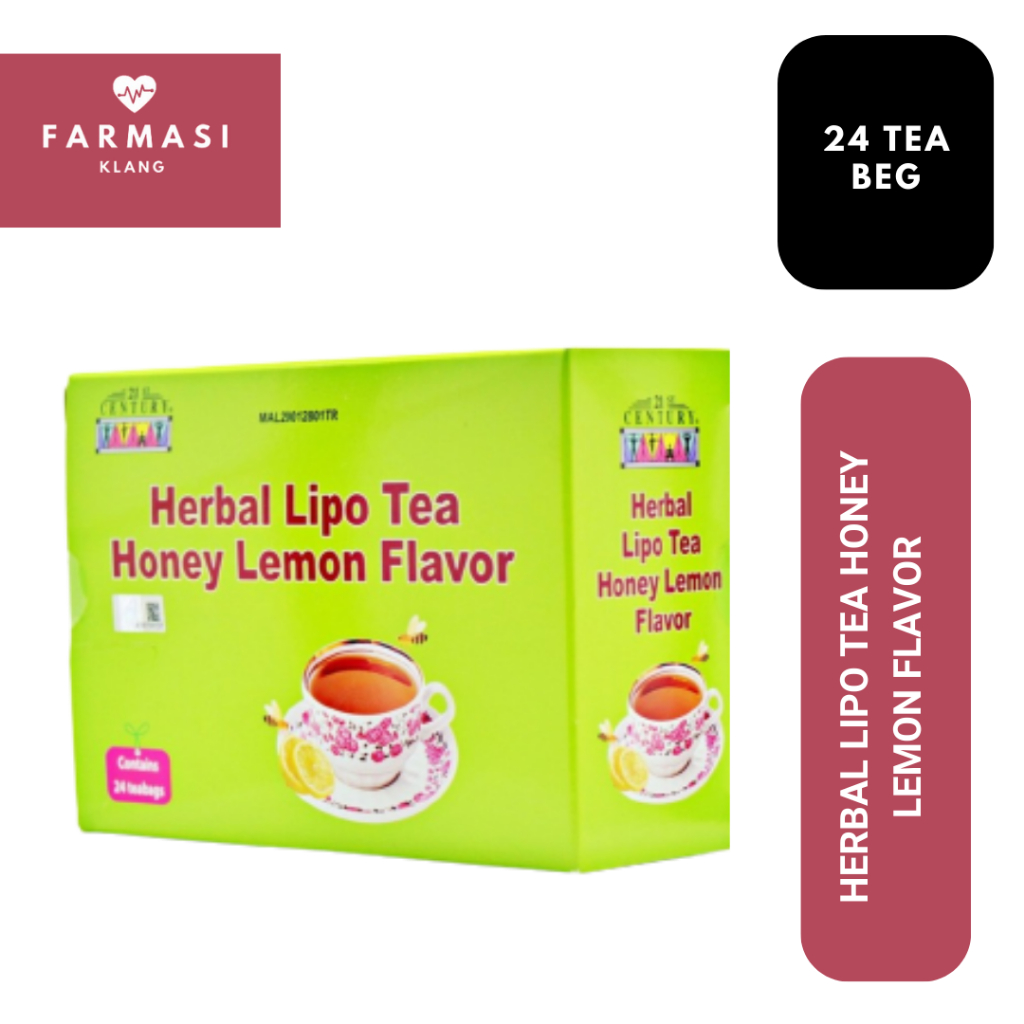 21st CENTURY HERBAL LIPO TEA HONEY LEMON FLAVOR | Shopee Malaysia