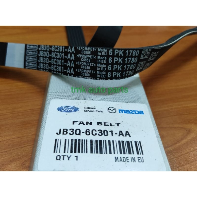 FORD (6PK1780) FORD RANGER RAPTOR 2019Y FAN BELT (JB3Q-6C301-AA ...