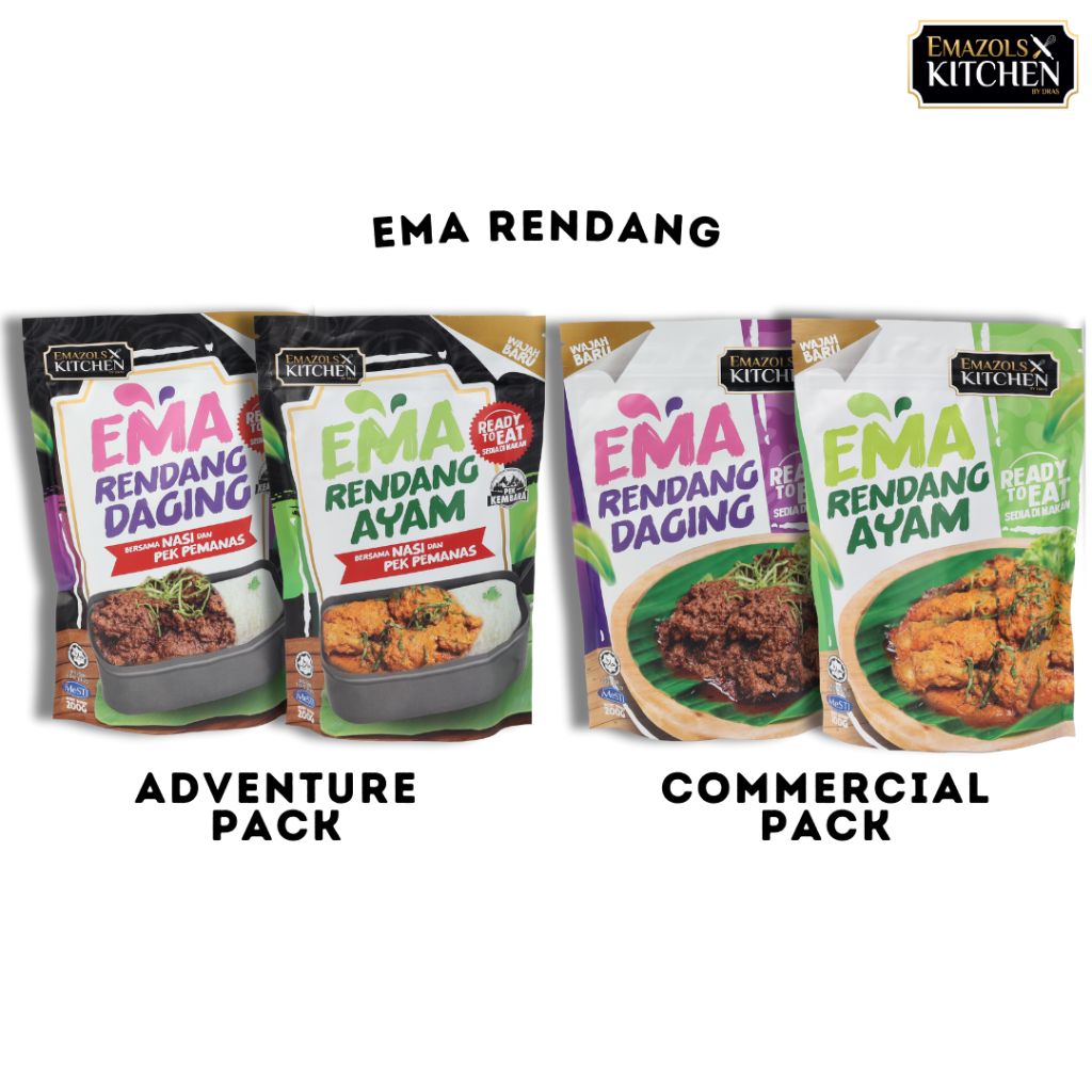 EMAZOLS KITCHEN DAGING RENDANG AYAM RENDANG READY-TO-EAT FOOD WARMER ...
