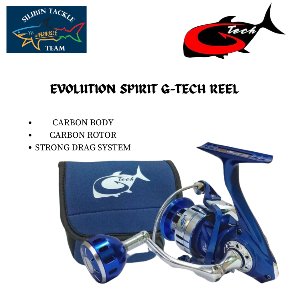 Evolution Spirit G-tech Fishing Reel🔥 | Shopee Malaysia