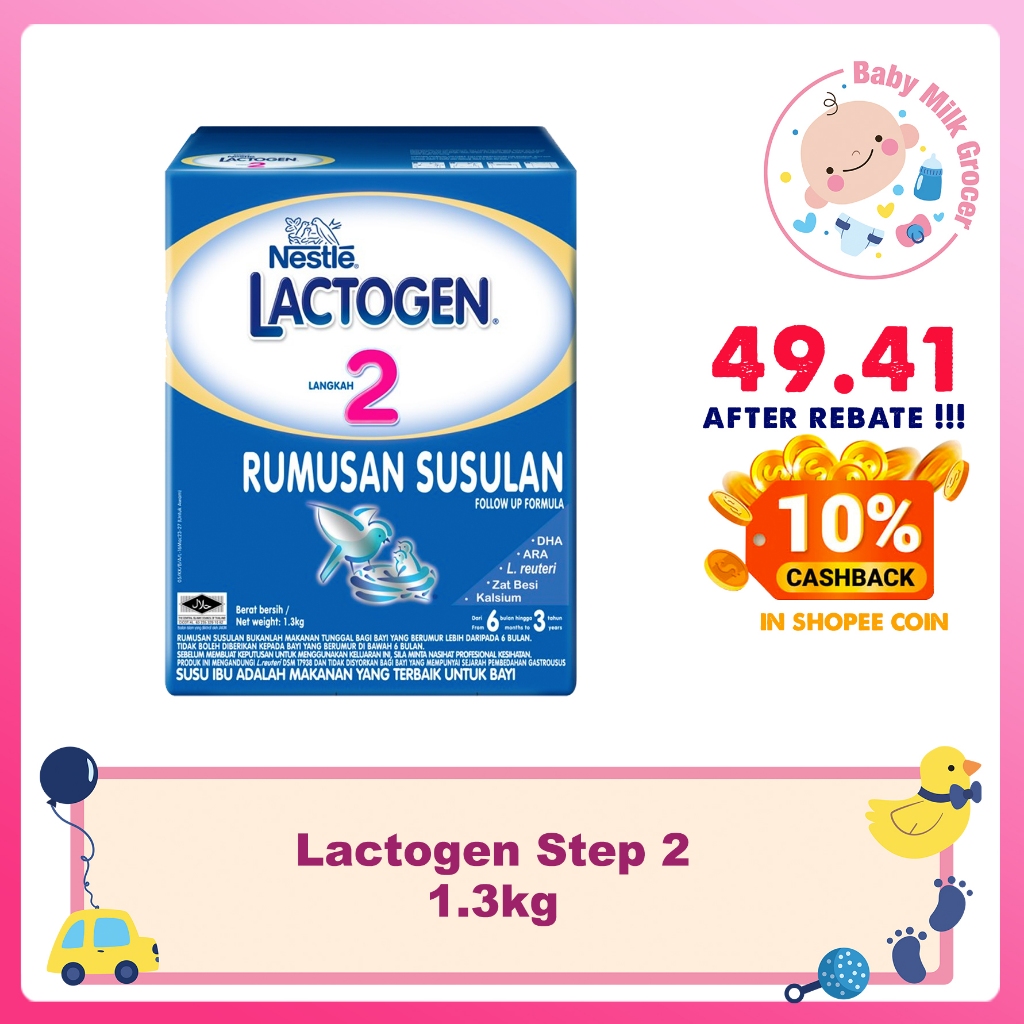 Nestle Lactogen Step 2 1.3KG | Shopee Malaysia