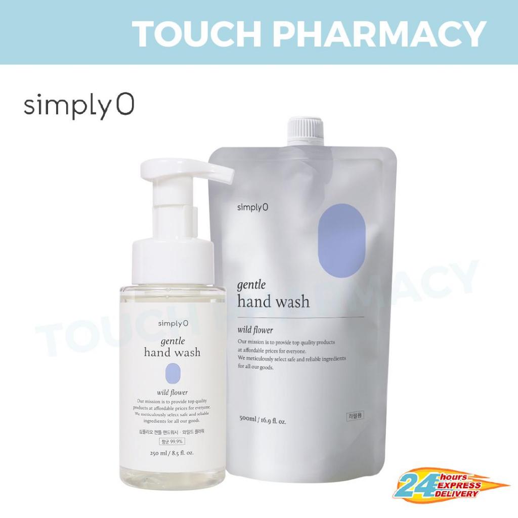 SimplyO Gentle Hand Wash 250ML/Refill Pack 500ML | Shopee Malaysia