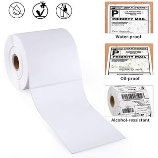 350 500 king Thermal Sticker A6 Paper Roll Fold Stack Airway Bill ...