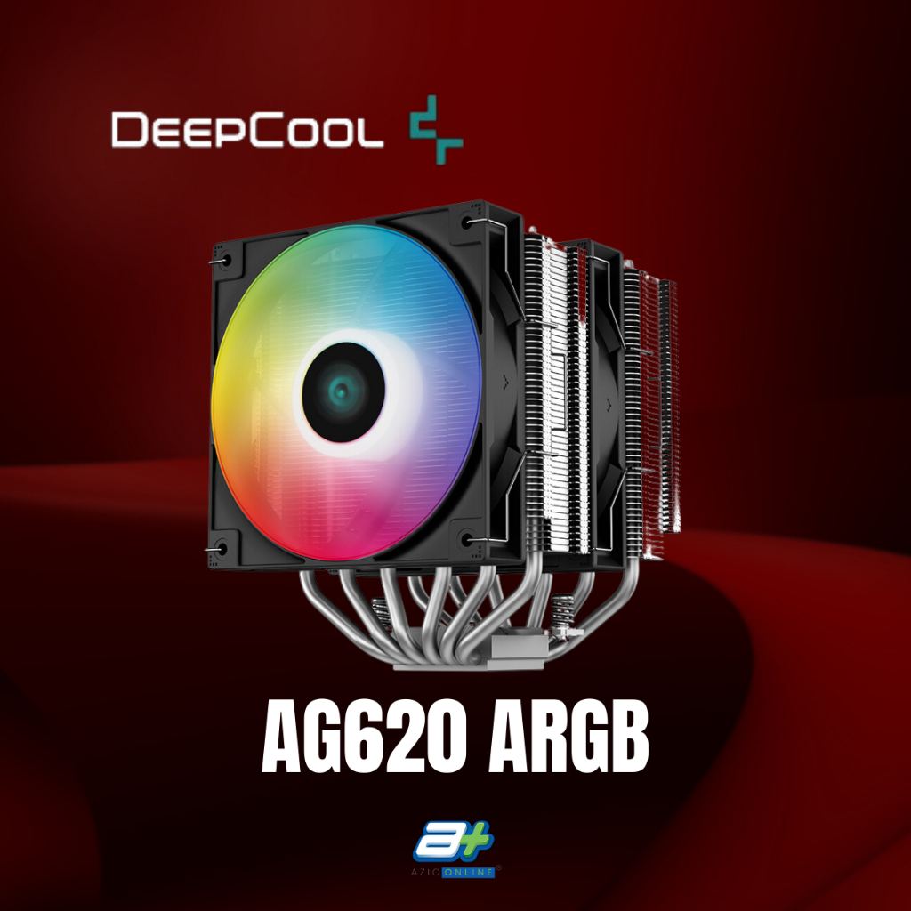 DEEPCOOL AG620 ARGB AIR COOLER - WHITE EDITION | Shopee Malaysia