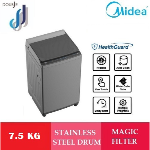 MIDEA 7.5Kg Fully Auto Washer (MD-MA100W75) | Shopee Malaysia