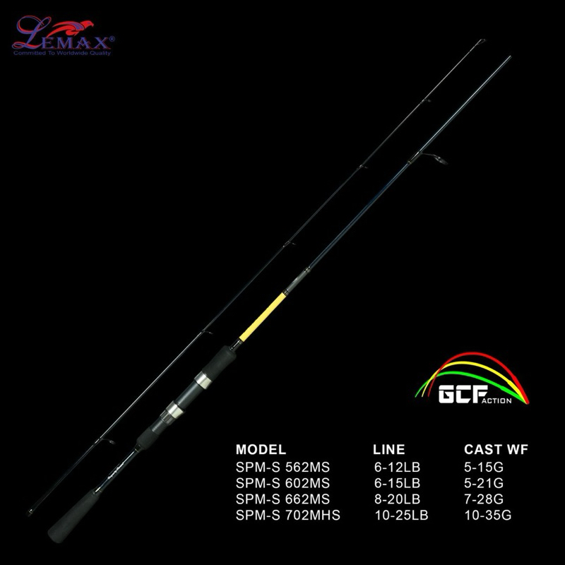 LEMAX ROD SPIDERMAX SPM (SPINNING) | Shopee Malaysia