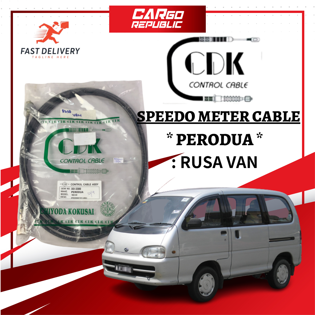 Perodua Rusa Van Speedo Meter Cable 100% Brand New (CDK) | Shopee Malaysia